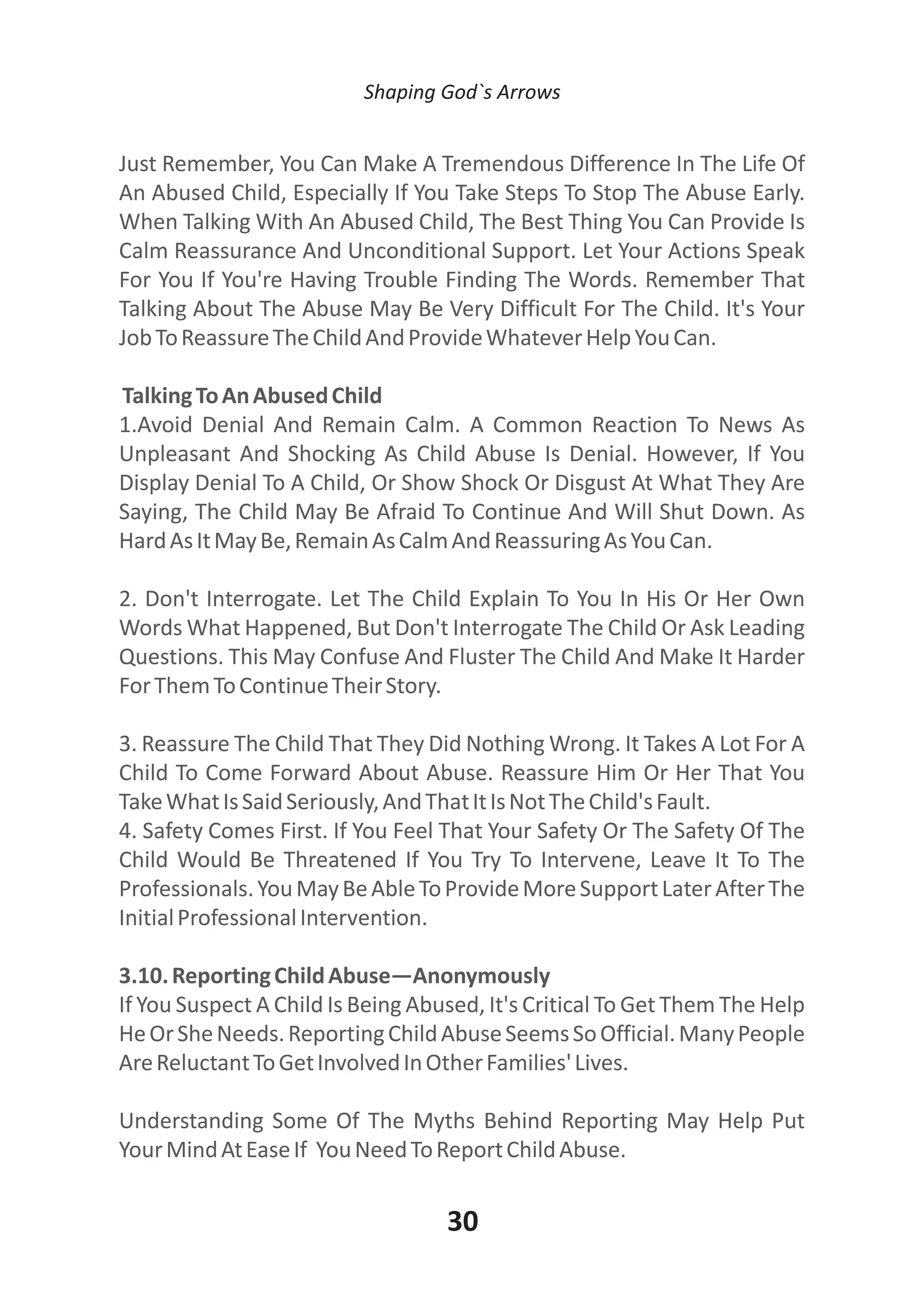 shaping god's arrow | PDF