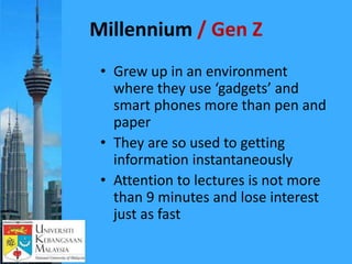 Shaping minds and Building Characters of Generation Z in a University ...