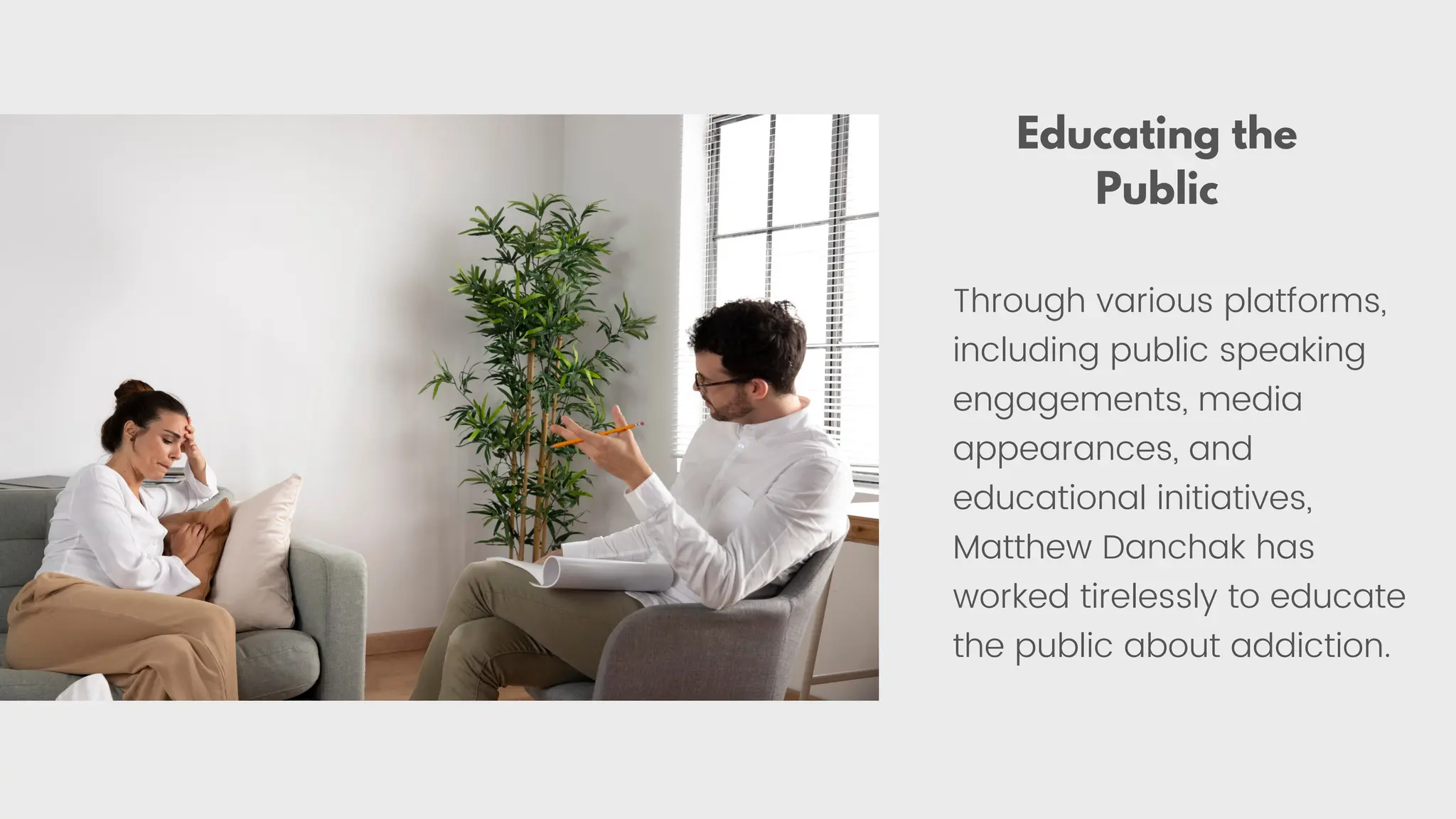 Empowering Awareness: Matthew Danchak's Advocacy Journey | PPT