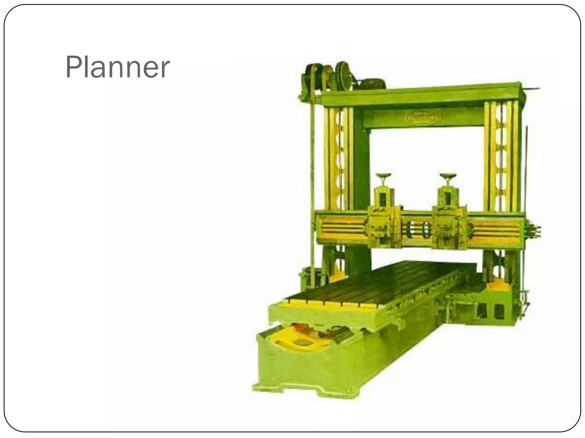 Shaping, planing and slotting operations | PDF