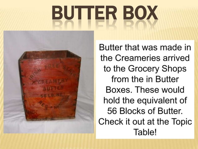 Shaping the butter | PPT