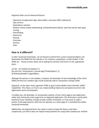 Shaping up with angular JS | PDF