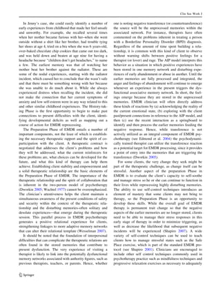 EMDR and the Adaptive Information Processing Model: Integrative ...