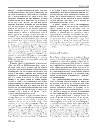 EMDR and the Adaptive Information Processing Model: Integrative ...