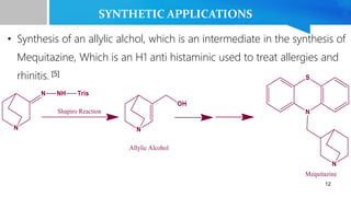 Shapiro reaction | PPTX