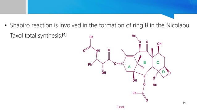 Shapiro reaction | PPTX