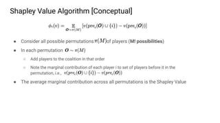 Shapley Tech Talk - SHAP and Shapley Discussion | PPTX