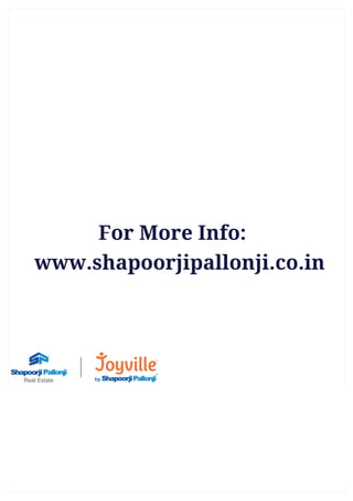 Shapoorji pallonji joyville sensorium hinjewadi, pune brochure | PDF