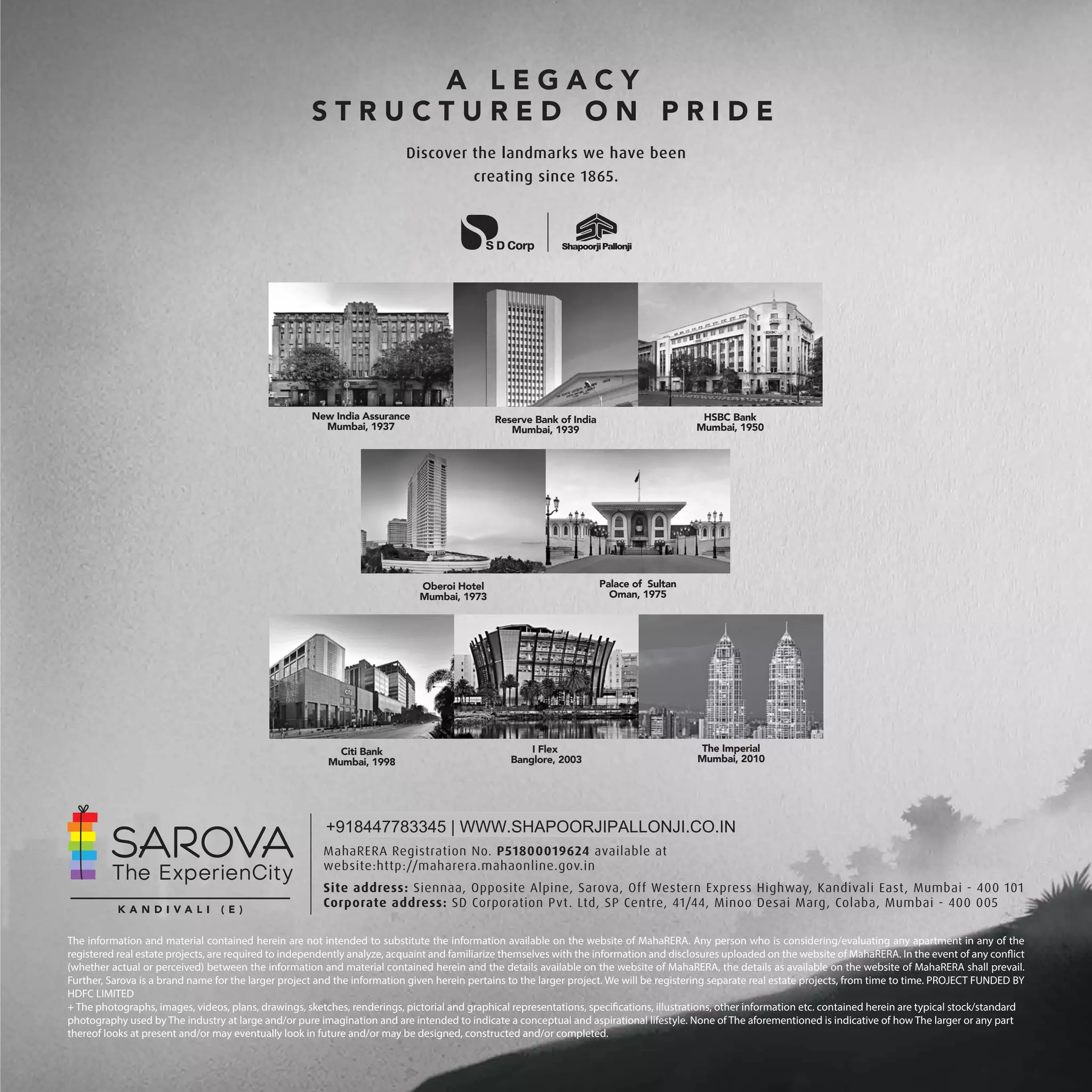 Shapoorji pallonji sarova kandivali mumbai brochure | PDF