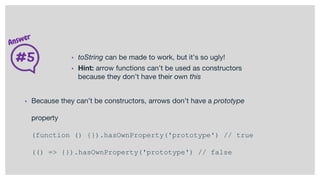 Dan Shappir "JavaScript Riddles For Fun And Profit" | PPTX