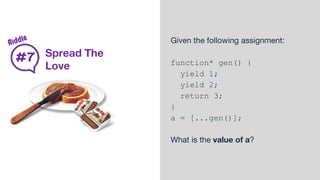 Dan Shappir "JavaScript Riddles For Fun And Profit" | PPTX