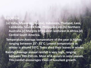 types of forest | PPTX