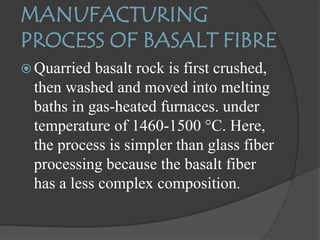 basalt fibre | PPTX