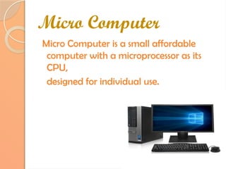 Presentation About Computer By Sharafat Ali | PPT