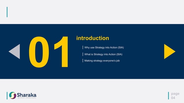 Strategy into Action SIA | PPT