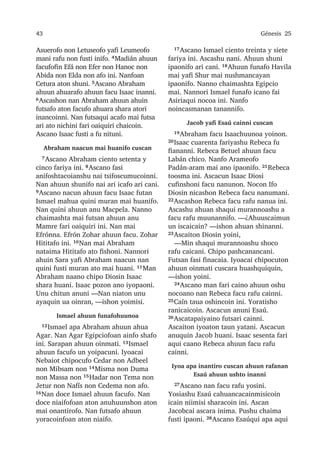 Sharanahua bible new testament | PDF