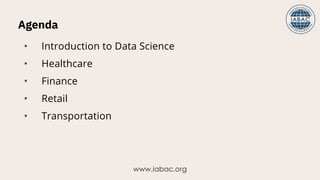 Applications of Data Science in Various Industries | PDF