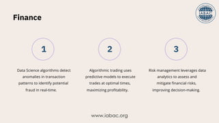 Applications of Data Science in Various Industries | PDF | Technology Industry | Industries