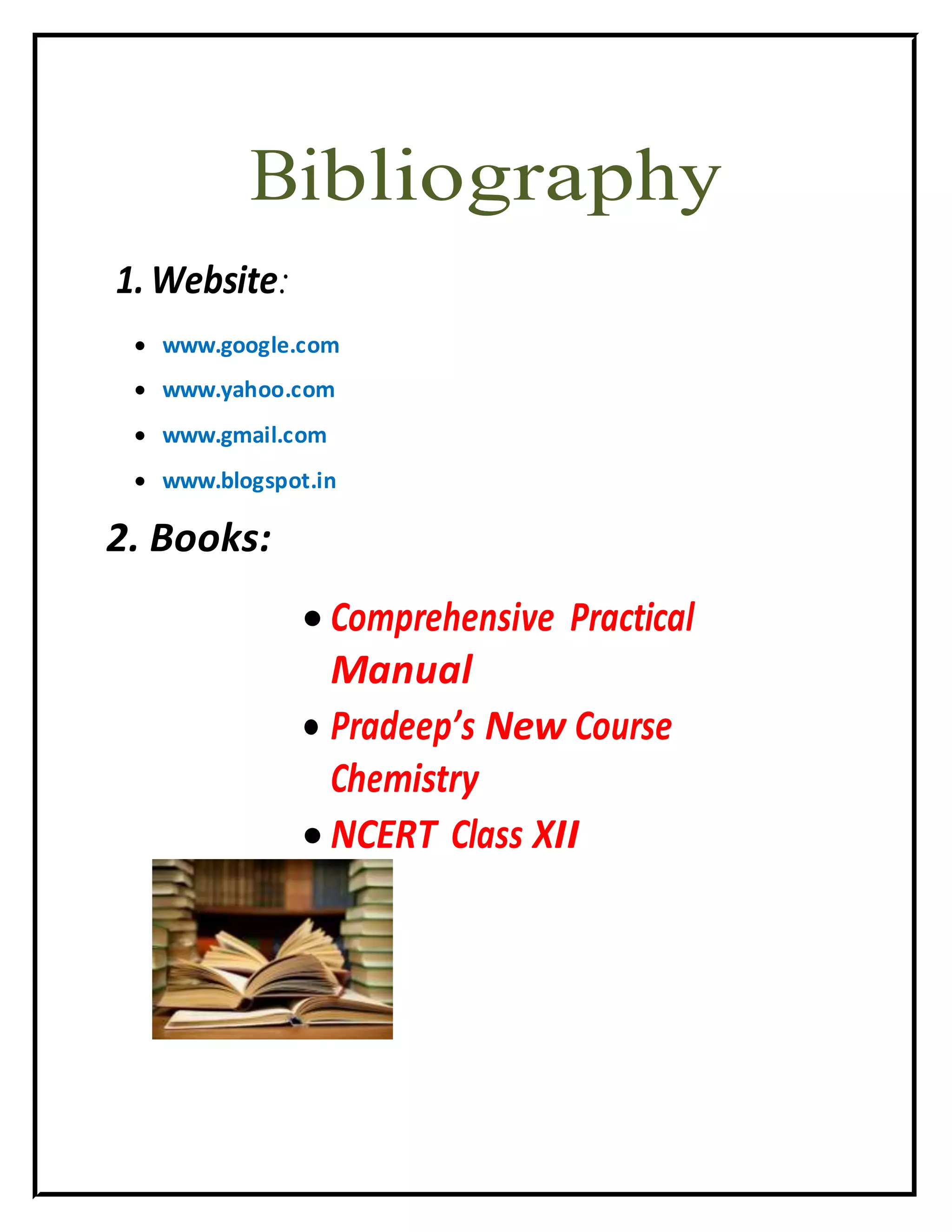 chemistry investigatory project on food adulteration | DOCX