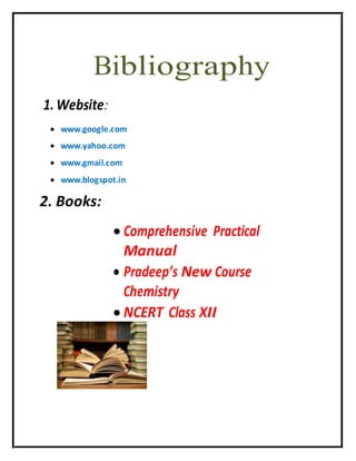 chemistry investigatory project on food adulteration | DOCX