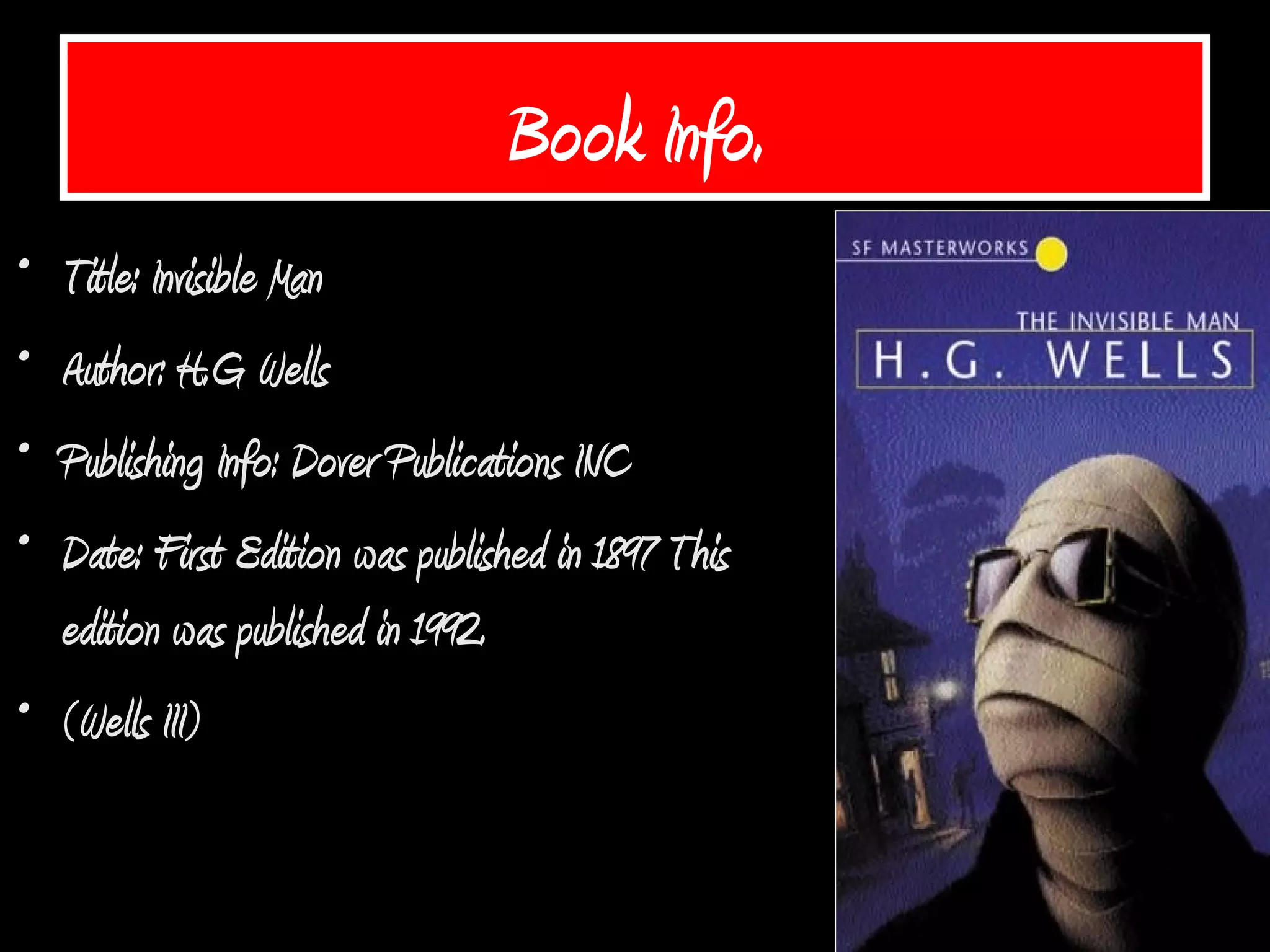 ppt on invisible man of class 12 | PPT