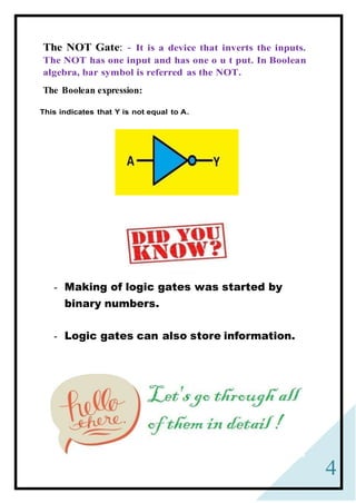 Physics investigatgory project on logic gates class 12 | DOCX