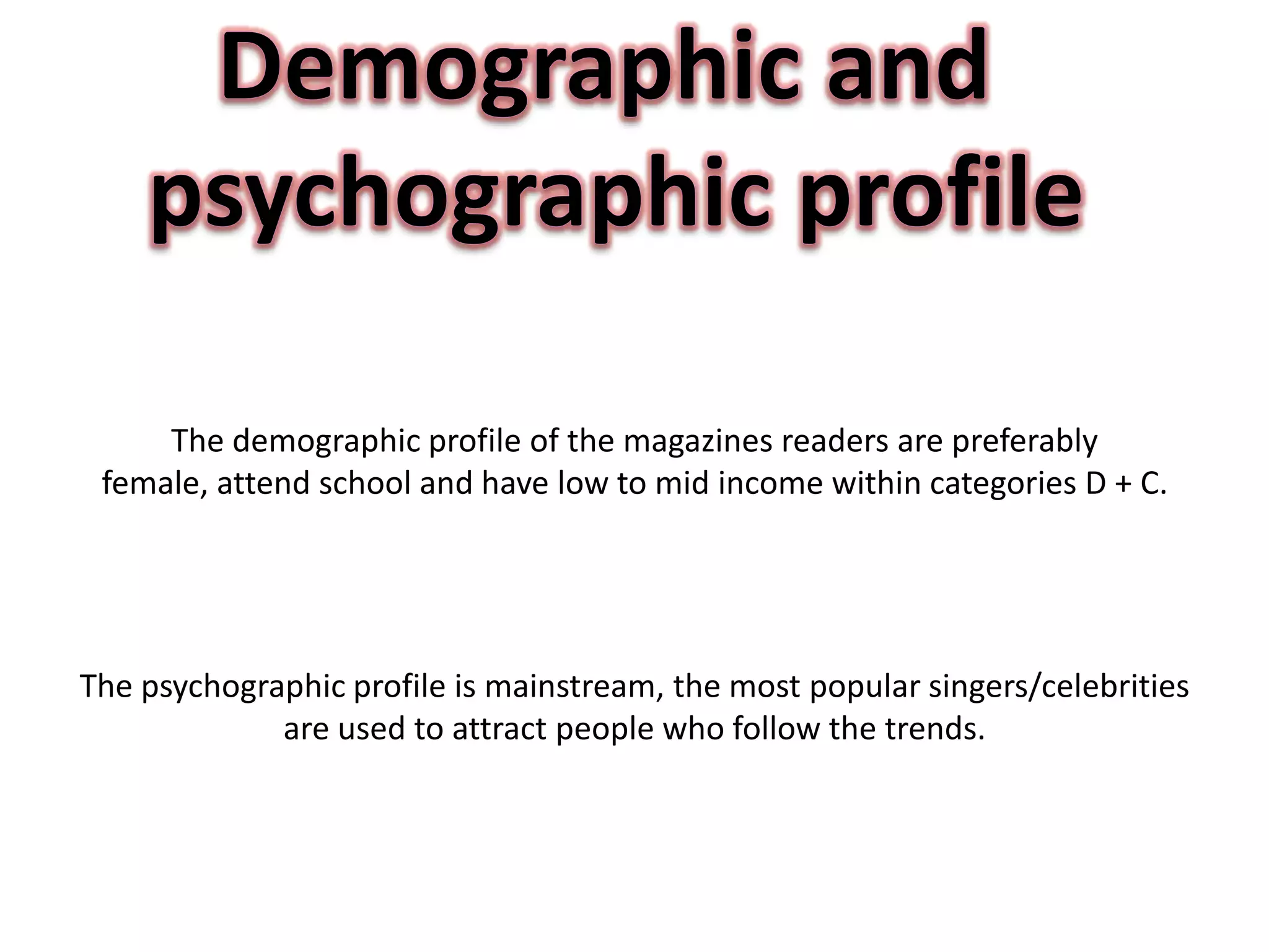 Magazine Analysis - Top Of The Pops | PPT