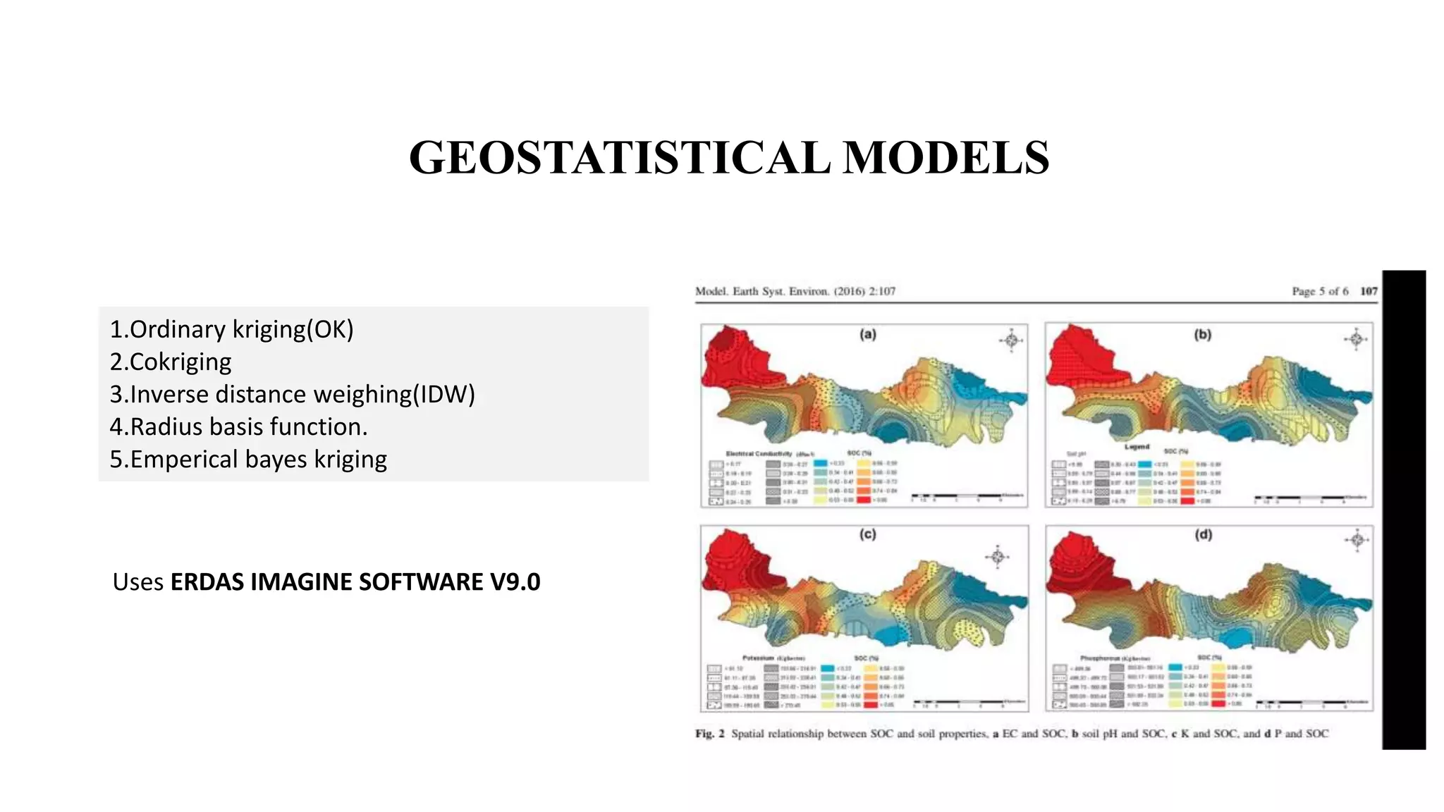 SPATIAL VARIABILITY OF SOIL ORGANIC CARBON IN DIFFERENT LAND USE SYSTEM USING GIS AND REMOTE ...