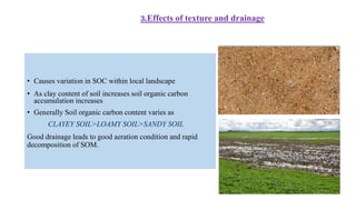 SPATIAL VARIABILITY OF SOIL ORGANIC CARBON IN DIFFERENT LAND USE SYSTEM USING GIS AND REMOTE ...