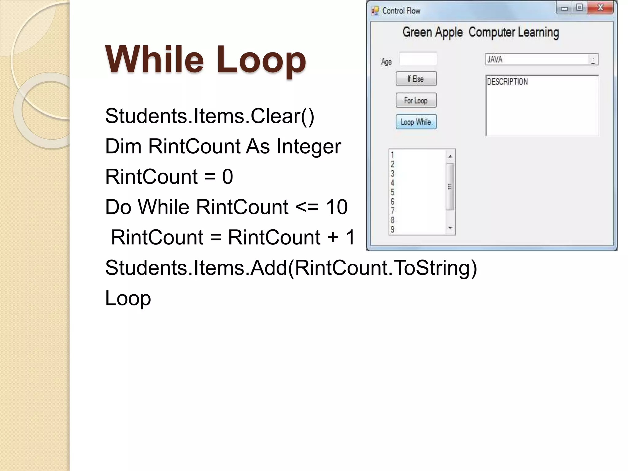 Sharbani bhattacharya VB Structures | PPT