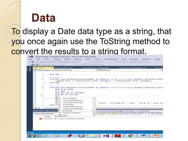 Sharbani bhattacharya VB Structures | PPT