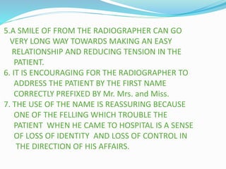 responsibility of radiographer | PPTX