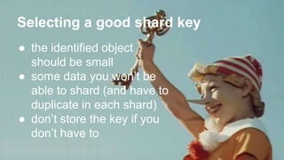 Sharding - patterns & antipatterns, Константин Осипов, Алексей Рыбак | PPT