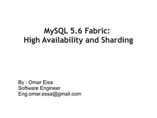 Sharding and scale out | PPT