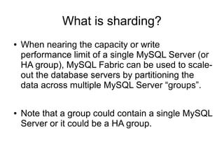 Sharding and scale out | PPT