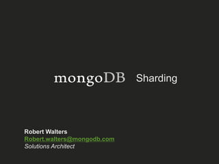 MongoDB Sharding | PPT