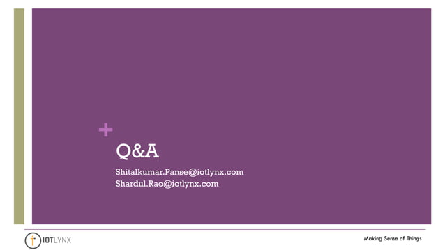 IoT: Testing - Shardul Rao | PPT