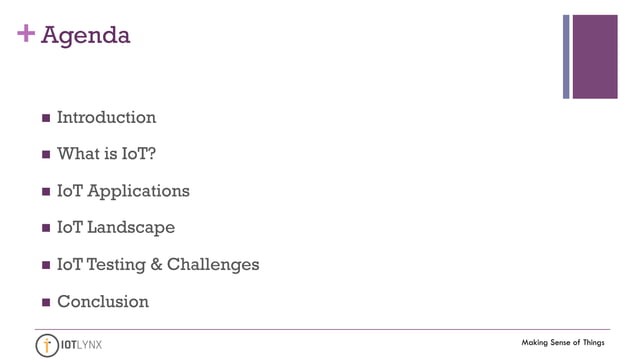 IoT: Testing - Shardul Rao | PPT
