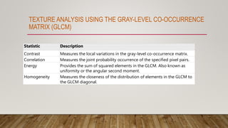 Images Analysis in matlab | PPT