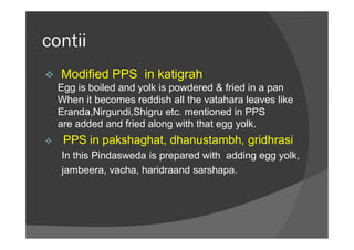 swedana karma (sudation therapy) | PDF