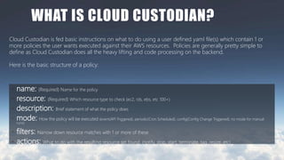 Cloud Custodian | PPTX