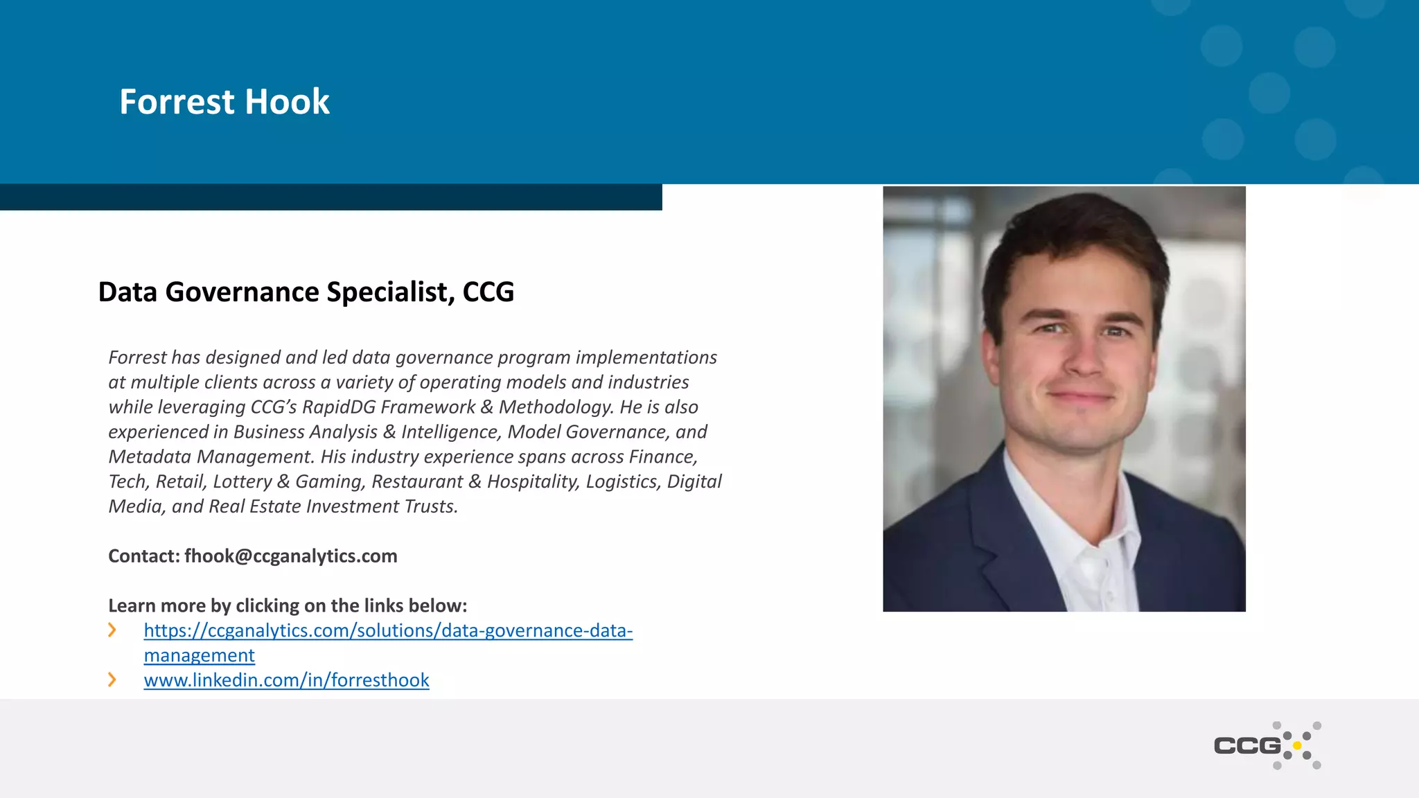 Data Governance Workshop | PPTX