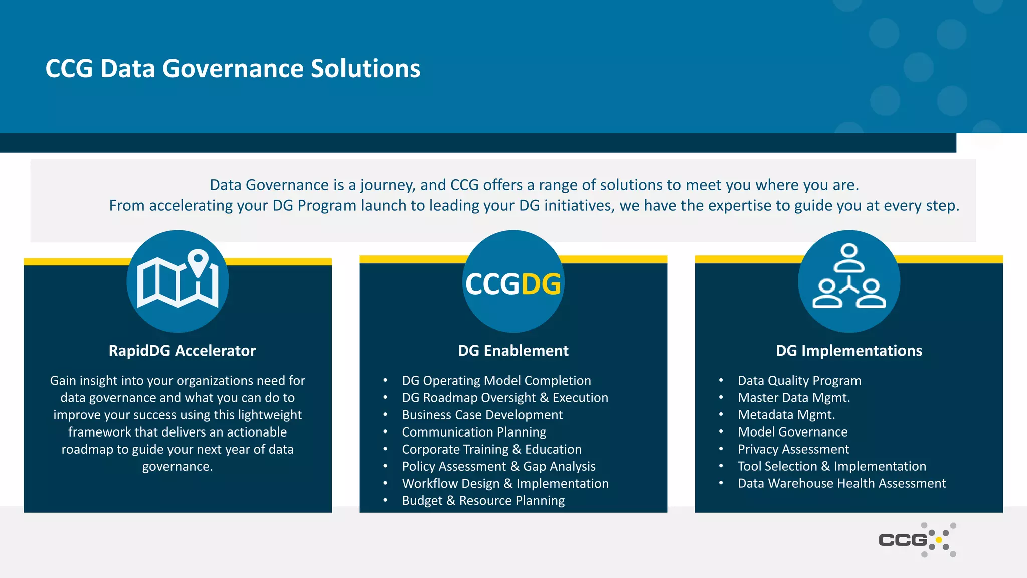 Data Governance Workshop | PPTX