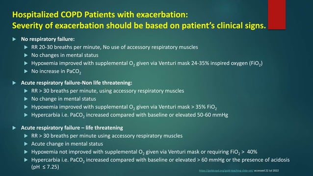 Share Acute Exacerbation of COPD.pptx | Lung and Respiratory Health ...