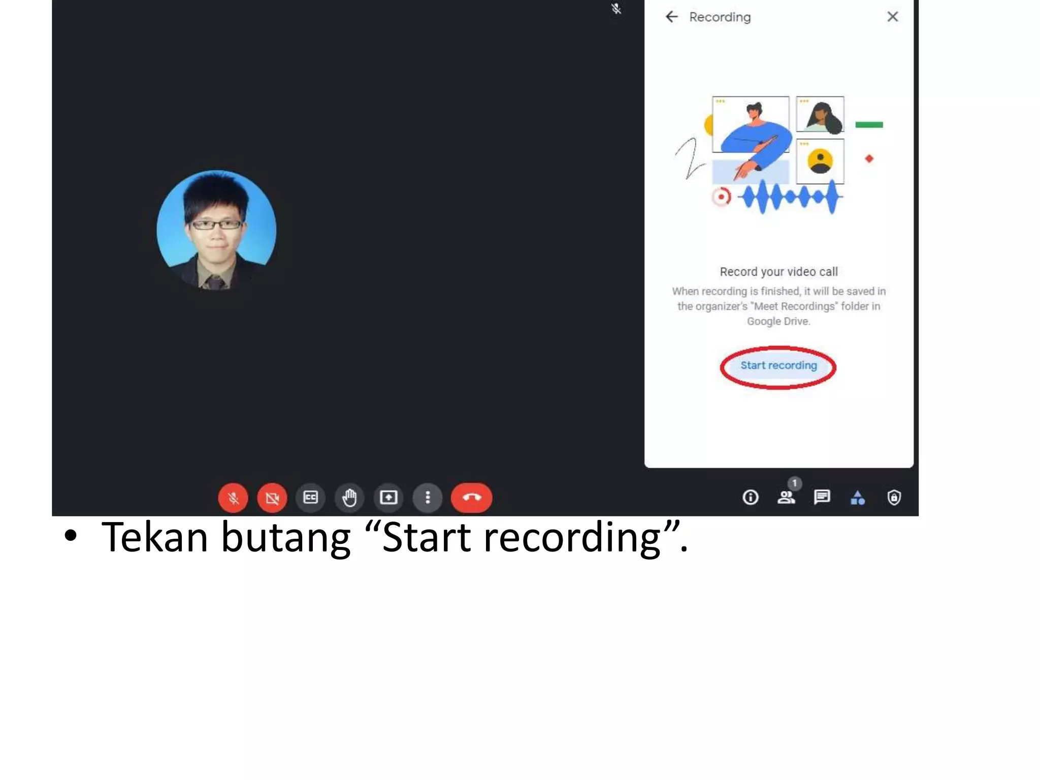 Share and Record functions in GMeet.pptx
