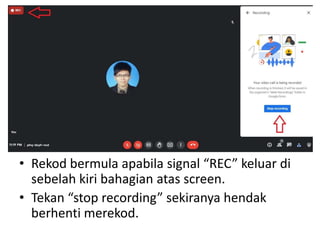 Share and Record functions in GMeet.pptx