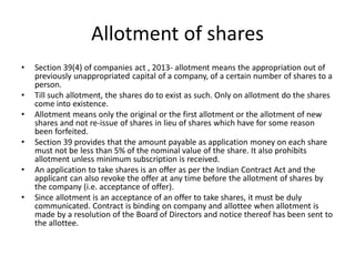 Share and share capital | PDF | Stocks and Bonds | Personal Investing