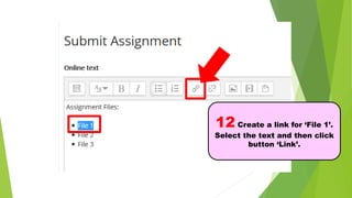 Sharing and Submitting an Assignment Using Google Drive | PPTX