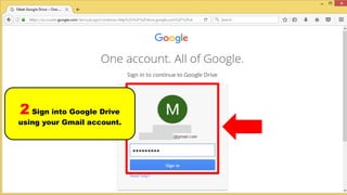 Sharing and Submitting an Assignment Using Google Drive | PPTX | Technology & Computing