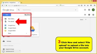 Sharing and Submitting an Assignment Using Google Drive | PPTX